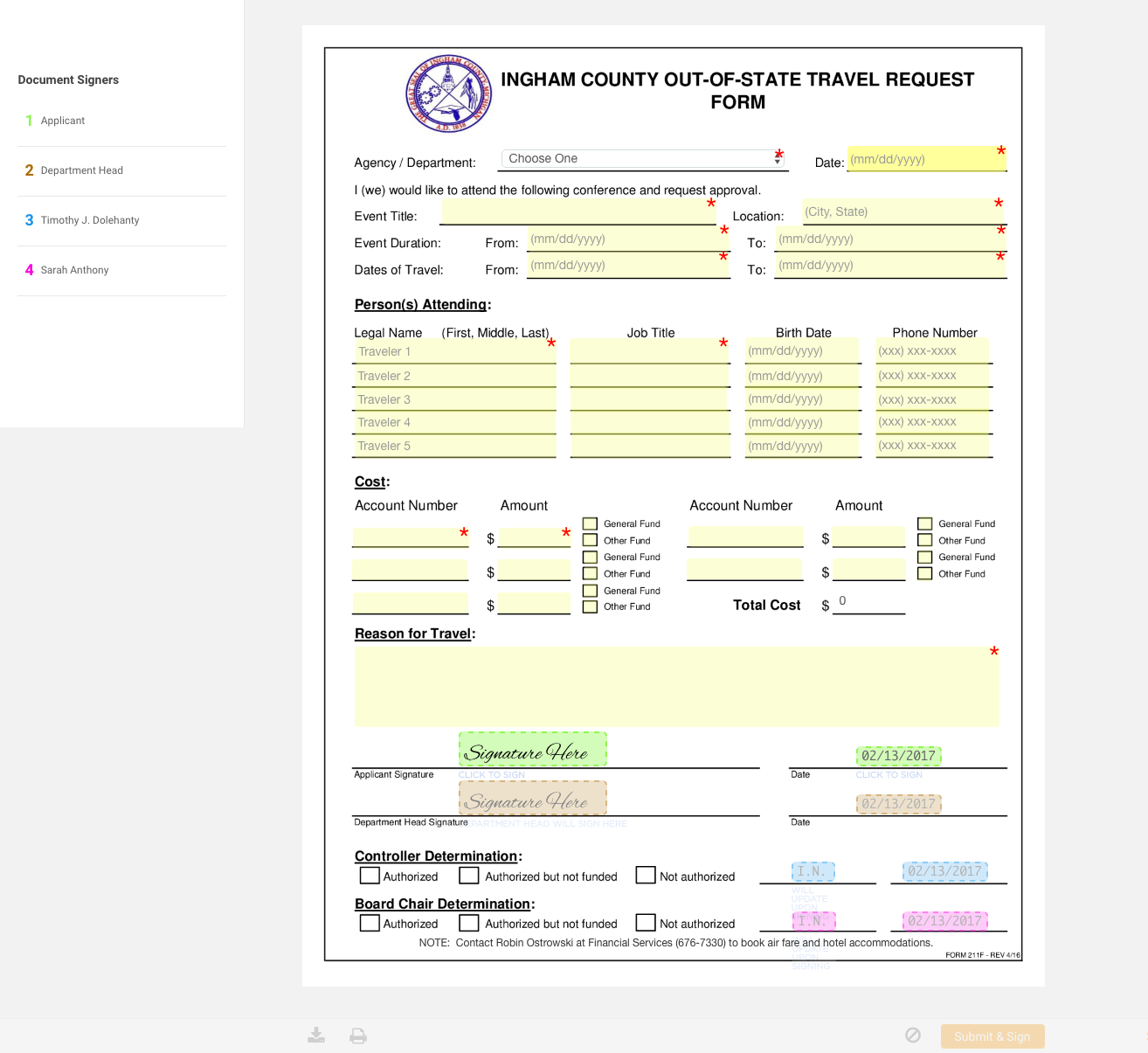 Travel Request Form Template Word - Toptemplate.my.id